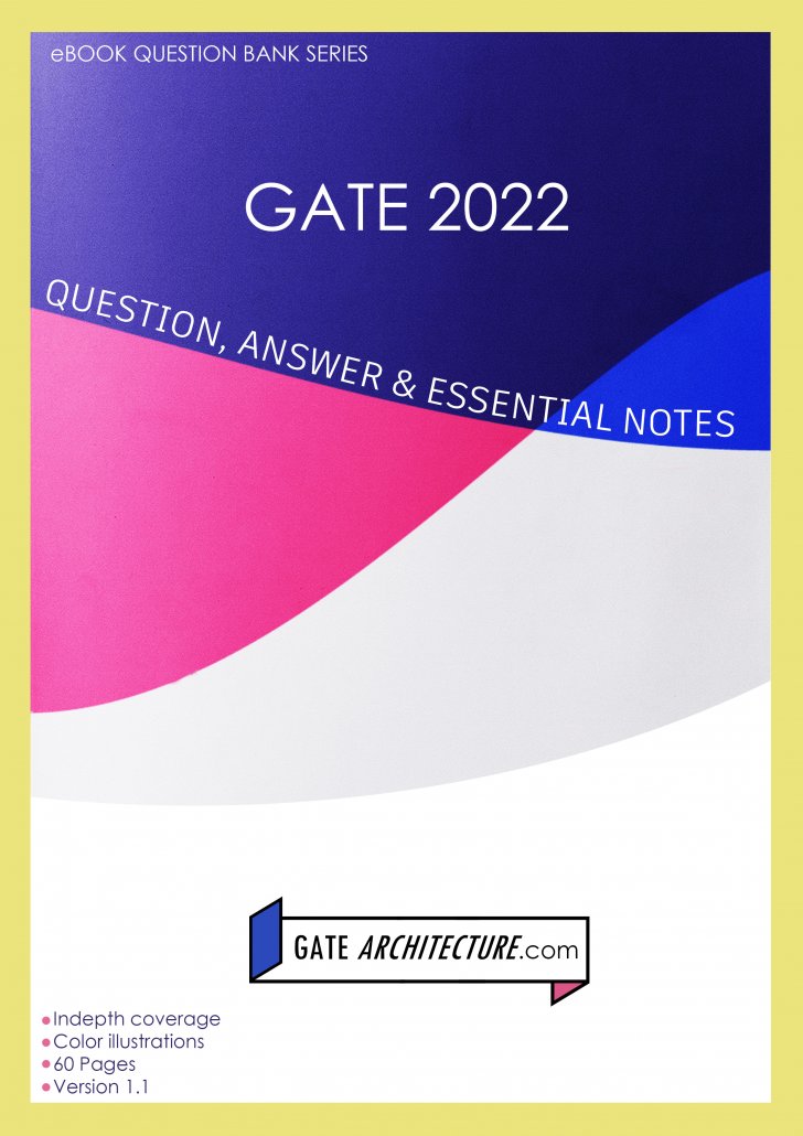 eBOOK GATE 2022 Q&A with Essential Notes - GATE ARCHITECTURE